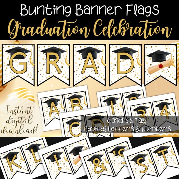 Graduation Bunting - Etsy