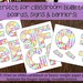Printable Bulletin Board Letters in Watercolor Swatches Pattern ...