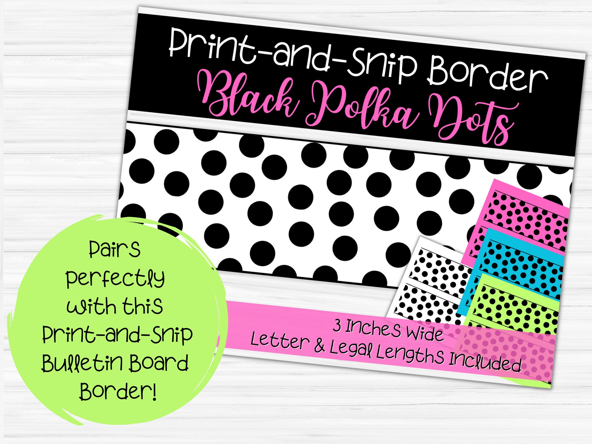 Floral and Polka Dot Bunting Banner Flags Printable - Etsy