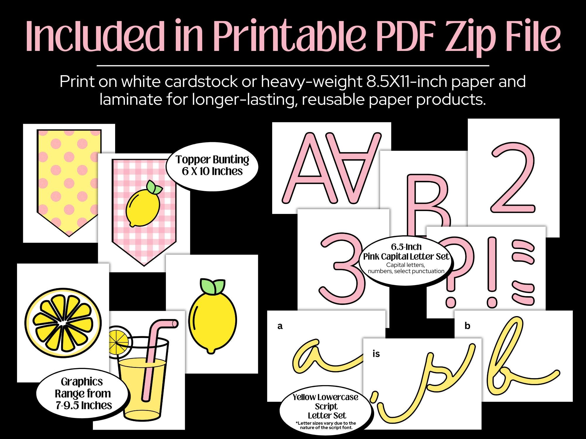 Lemon Themed Classroom Door Decor Kit | Small Bulletin Board Idea ...
