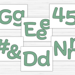 Classroom Bulletin Board Borders and Letters Watercolor Succulent ...