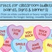 Valentine's Day Conversation Heart Letters Printable Conversation Candy ...