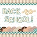 Mid-century Modern Bulletin Board Kit: Printable Letters & Borders ...