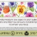 Floral Bulletin Board Border Strips Printable Spring Border Pansies ...