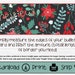 Poinsettias and Holly Bulletin Board Border, Printable Trim for Teacher ...