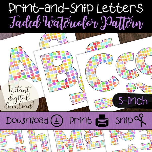 Classroom Display Letters - Etsy