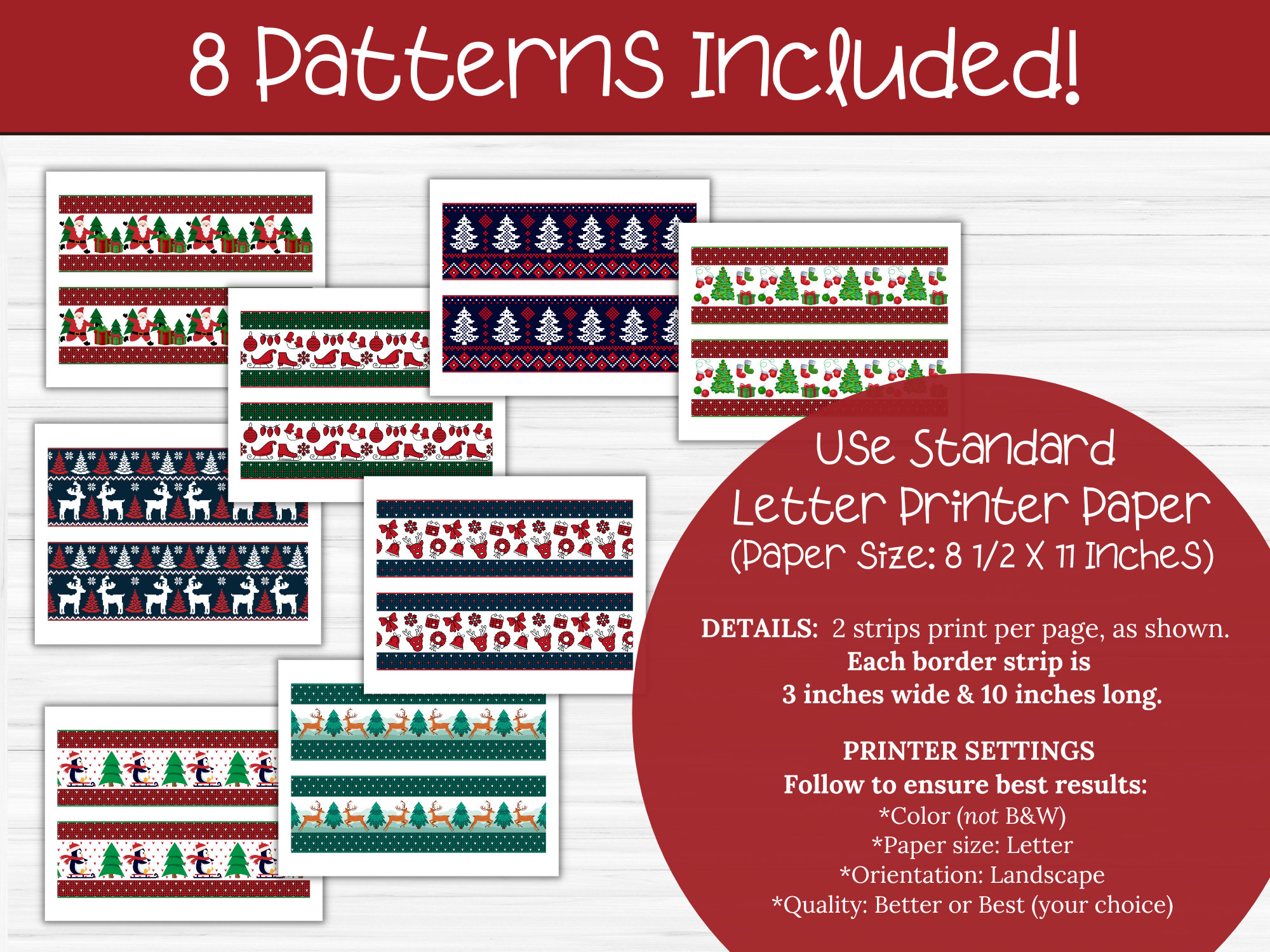Holiday Knits Bulletin Board Borders Winter Themed Bulletin - Etsy