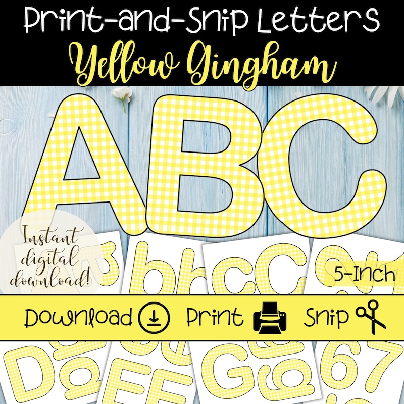 Letters Circle Pastel - Etsy