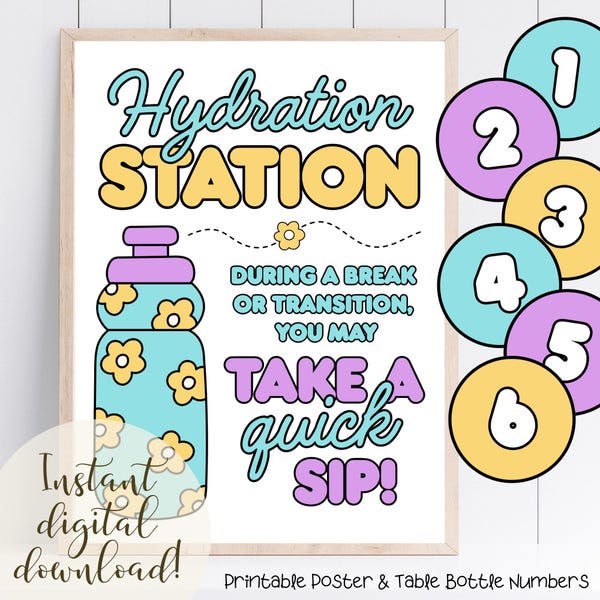 Hydration Station - Etsy