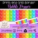 Winter Doodles Bulletin Board Border Strips | Black Ink Printable ...