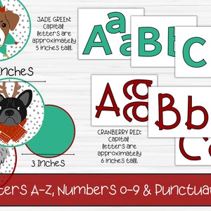 Christmas Dogs Bulletin Board Theme Set | Printable Dog Face Borders ...