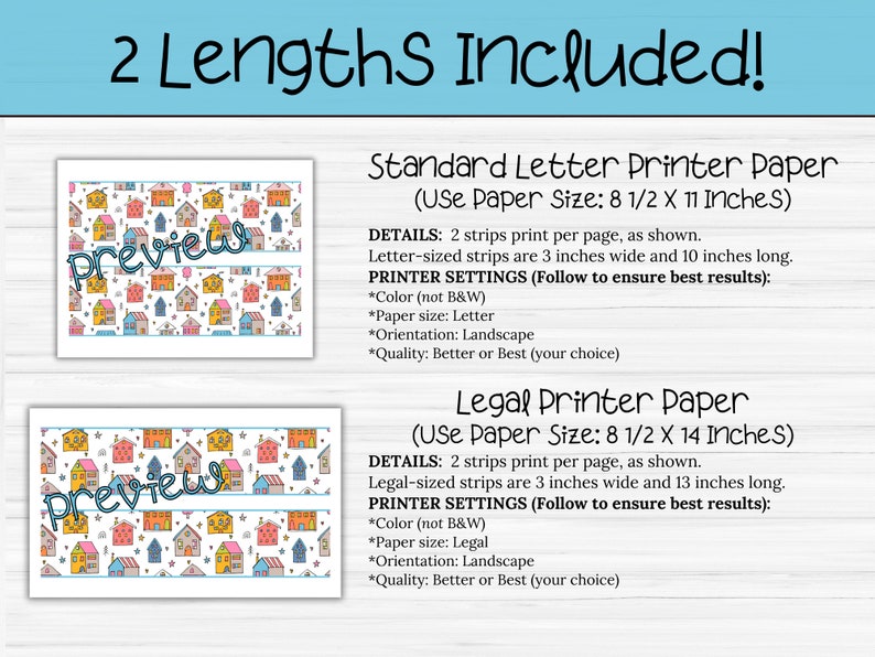 Printable Bulletin Board Border, Tiny House Theme, Whimsical Classroom ...