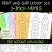 Bulletin Board Letter Sets Bundle | Printable Letters for Signs ...