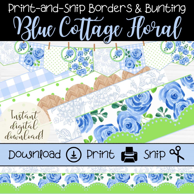 Whiteboard Borders - Etsy