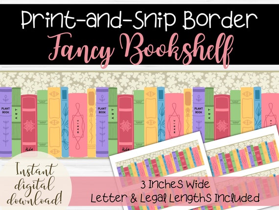 Bookshelf Border