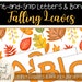 Fall Bulletin Board Border and Orange Letters Printable Fall Classroom ...