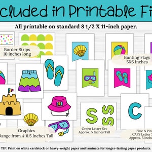 Summer Bulletin Board Kit | Beach Theme | Cute End of Year Bulletin ...