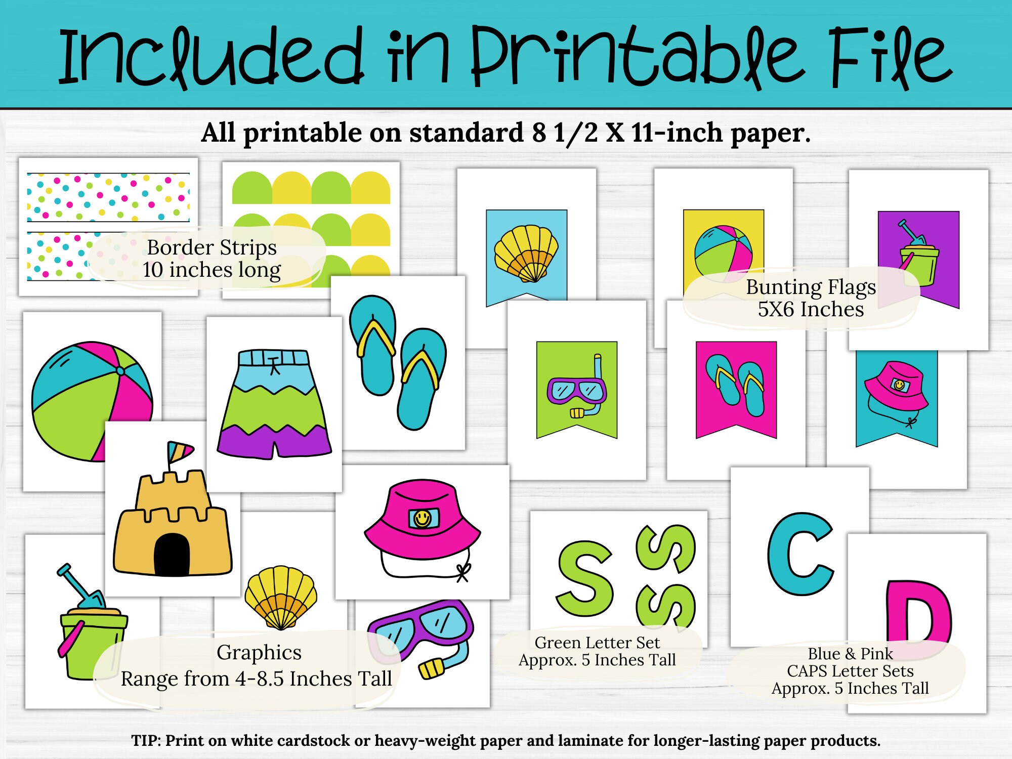 Summer Bulletin Board Kit | Beach Theme | Cute End of Year Bulletin ...