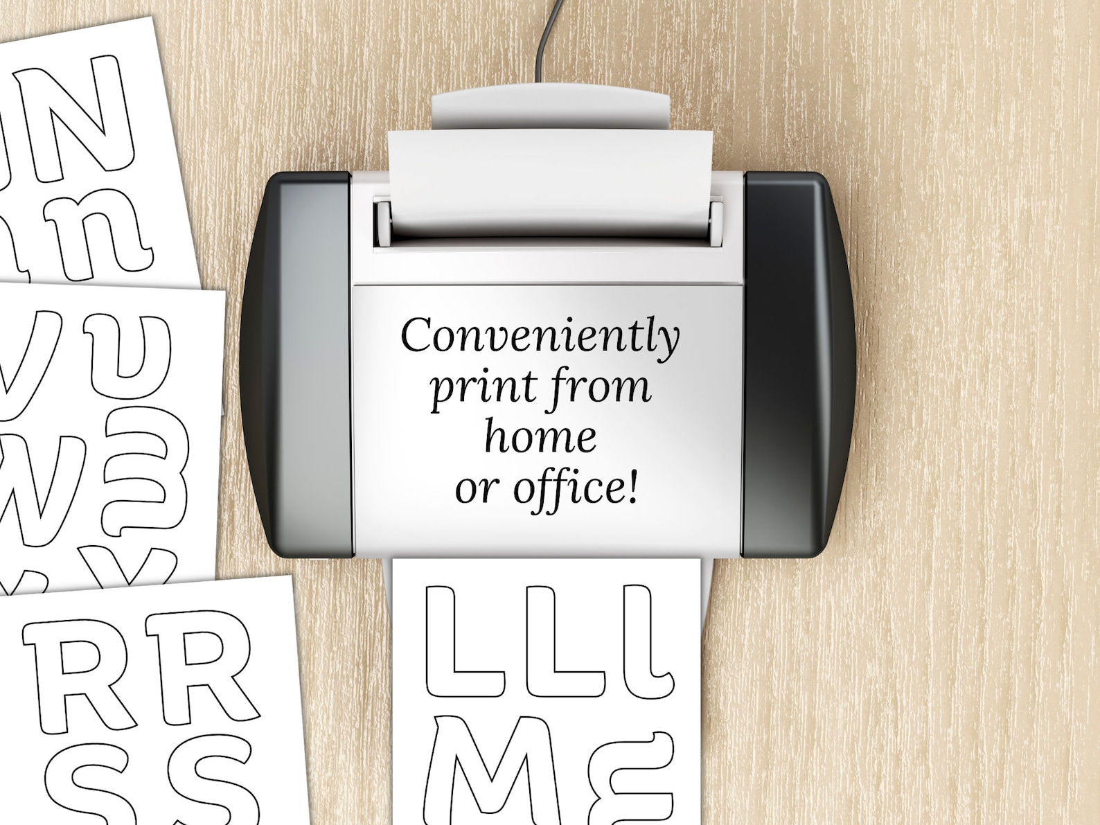 Bulletin Board Printable Letter Set Mini Size 3 Inch Letters - Etsy