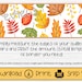 Fall Bulletin Board Border and Orange Letters Printable Fall Classroom ...