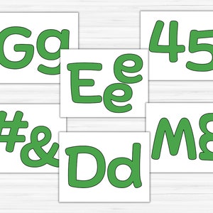 Printable Bulletin Board Letters and Border Set Squeeze the - Etsy