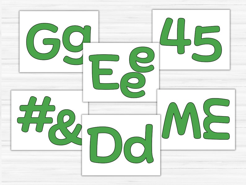 Printable Bulletin Board Letters and Border Set Squeeze the - Etsy