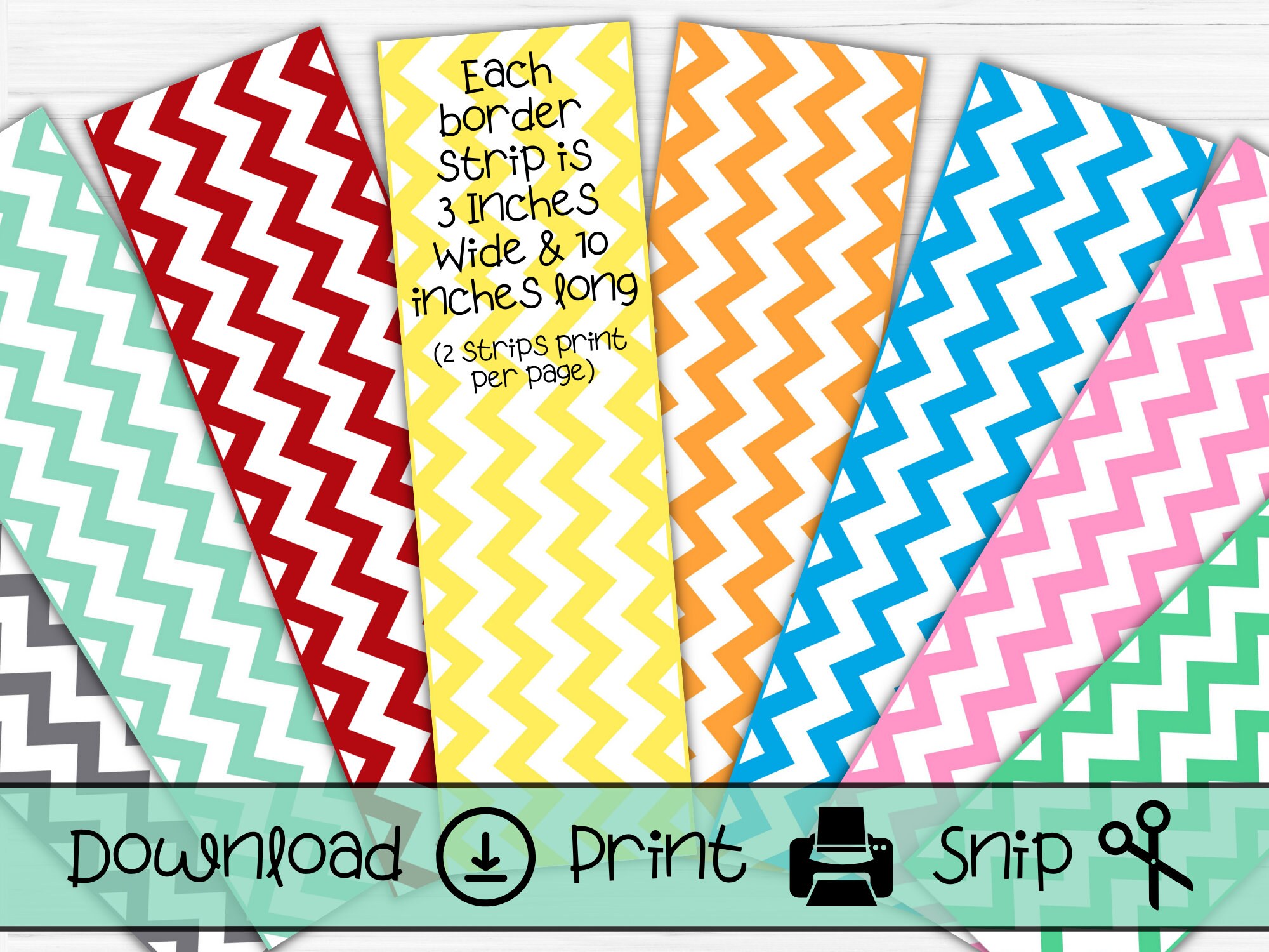 Free Chevron Border Templates