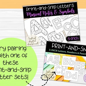 Music Notes Bulletin Board Border Strips | Printable Music Borders ...