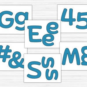 Colorful Mosaic Printable Bulletin Board Border and Teal Blue - Etsy