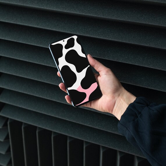 Cow Print Phone Wallpaper INSTANT DOWNLOAD Background for | Etsy