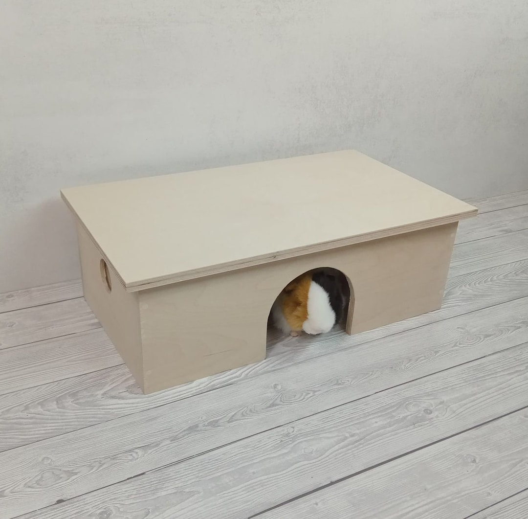 Wooden Guinea Pig House, Hedgehog House, Guinea Pig Hide, Guinea Pig ...