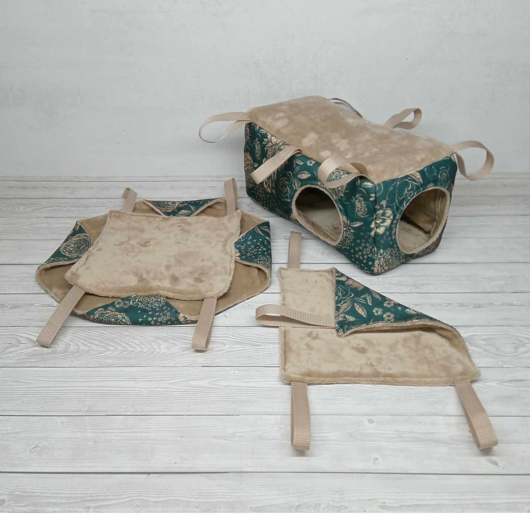 Chinchilla Cage Accessories, Chinchilla Hammock Set, Rat Cage ...