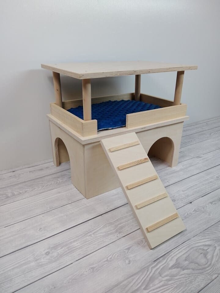 Wooden Guinea Pig House Ferret House Chinchilla House - Etsy