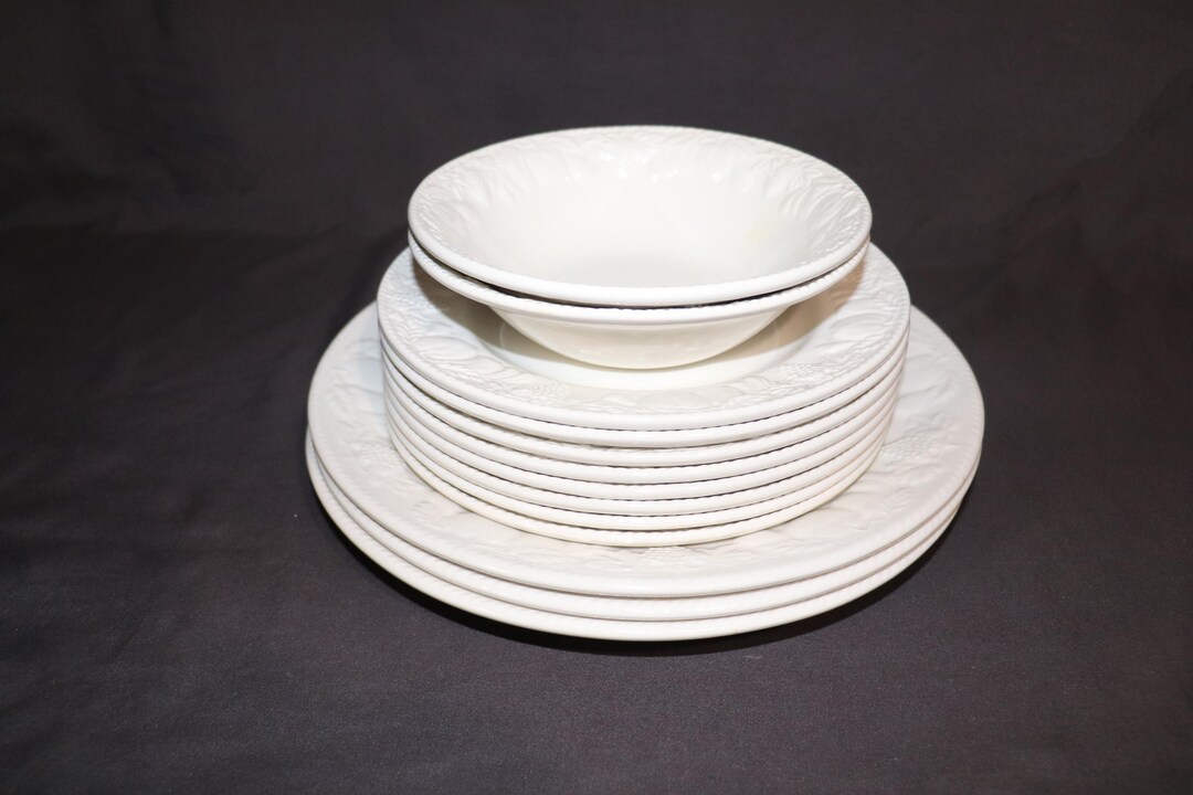 International Devonshire Dinner Plate, Salad Plate, Coupe Cereal Bowl price for per Piece - Etsy