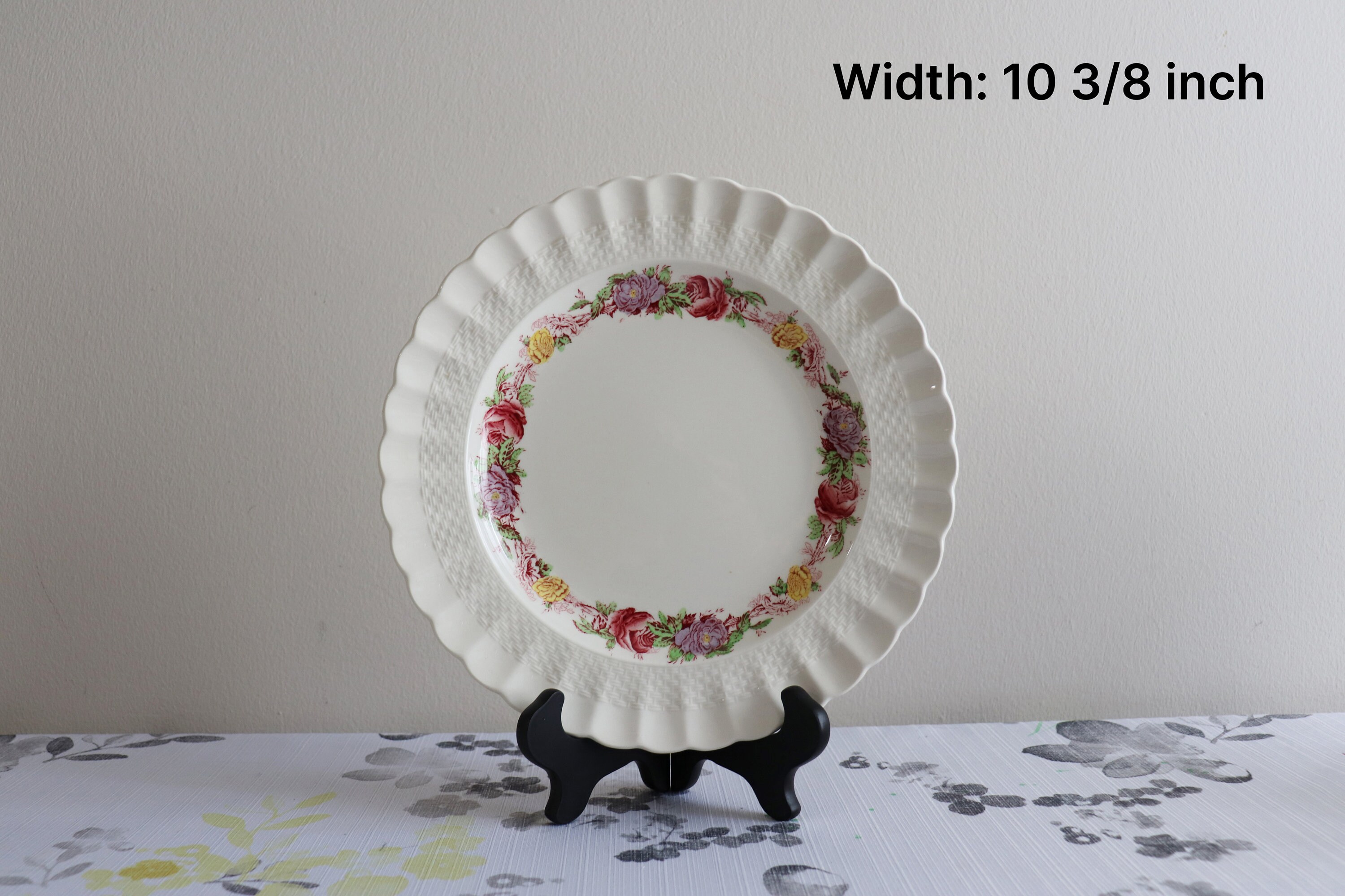 Spode Rose Briar Dinner Plate, Salad Plate, Bread & Butter, Tea Set ...