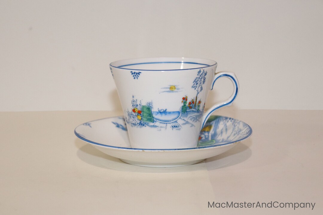 Melba Bone China Guaranteed Teacup and Saucer Set, Vintage Melba Teaset ...