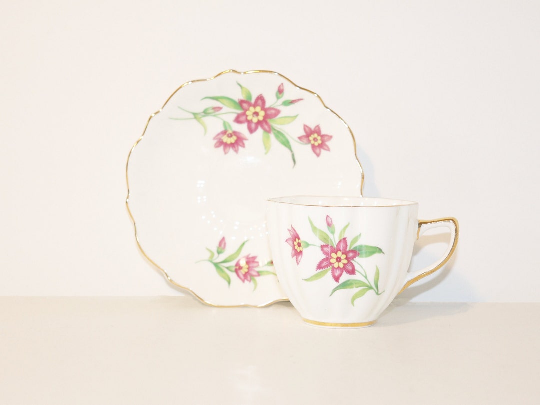 Old Royal English Bone China Tea Set, Tea Cup and Saucer Set ...