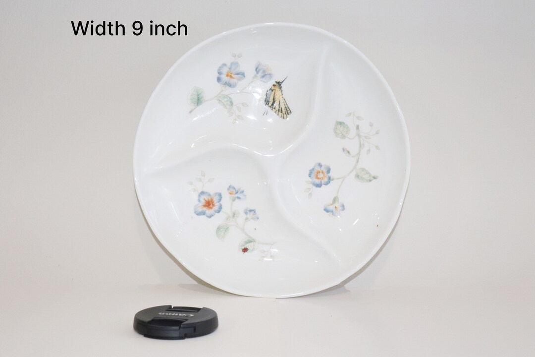 Lenox Butterfly Meadow Divided Tray - Etsy Lenox Butterfly Meadow Divided Tray - Etsy