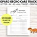 Reptile Chore Chart, Bearded Dragon Care Tracker, Pet Feeding Log ...