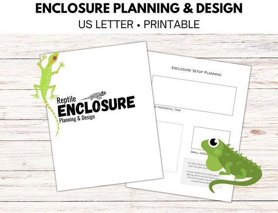 Reptile Enclosure Blueprints Reptile Enclosure Design Planner, Exotic
