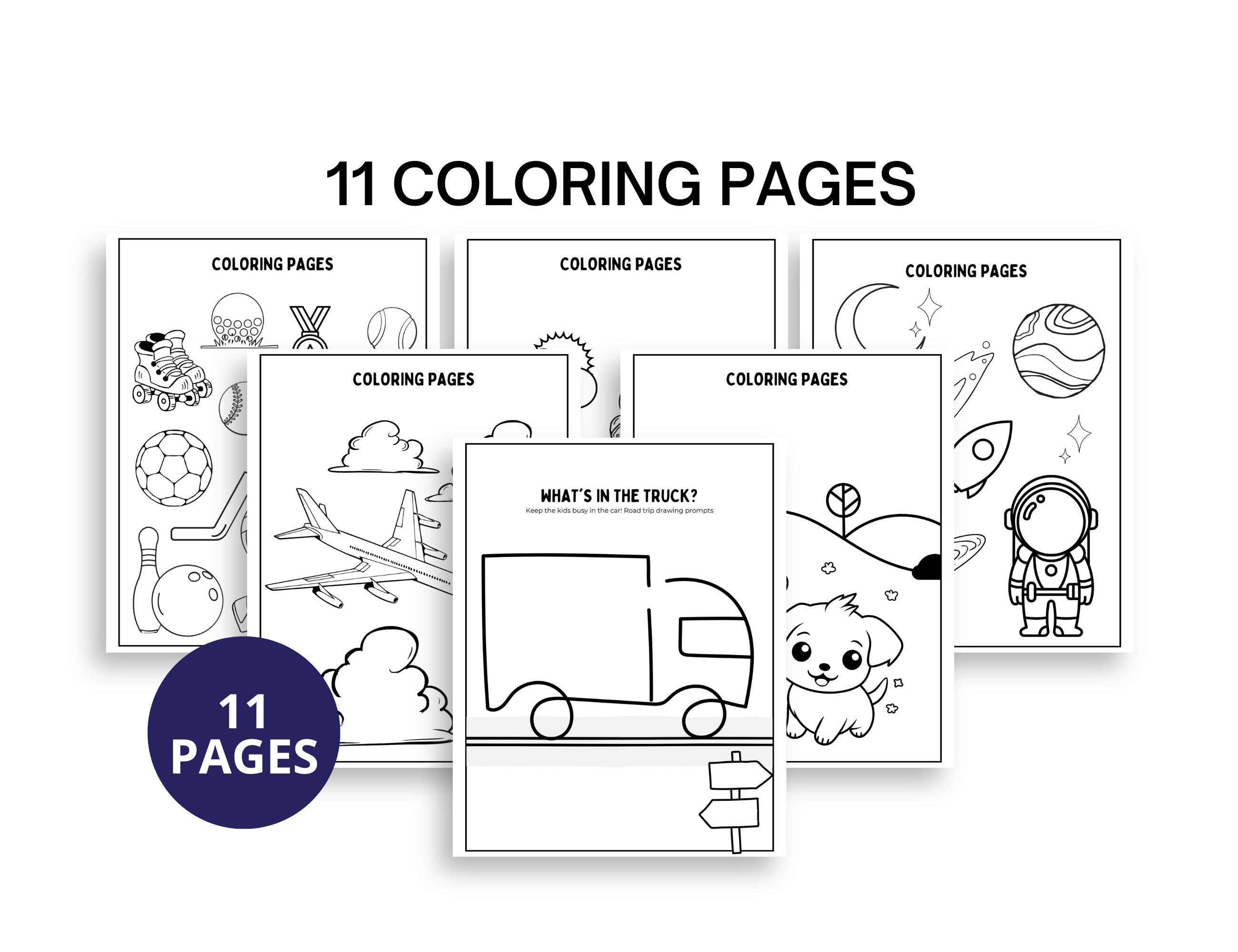 Printable Family Games, Road Trip Adventure Bundle, Road Trip Fun Pack ...