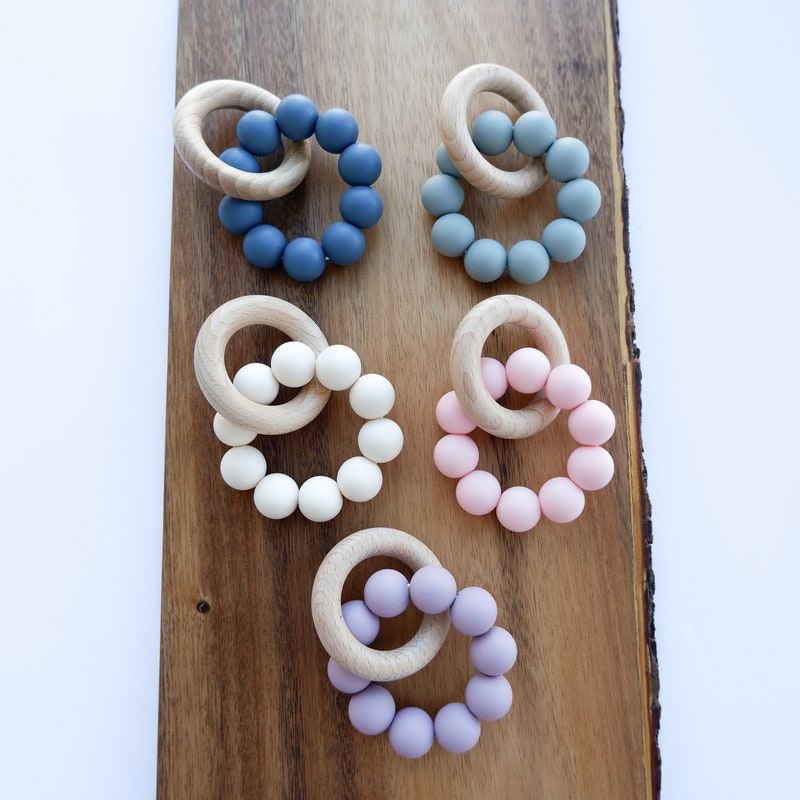Wood Baby Rattle - Etsy