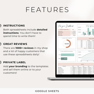 PLR Bookkeeping Spreadsheets Bundle for Google Sheets Master Resell ...
