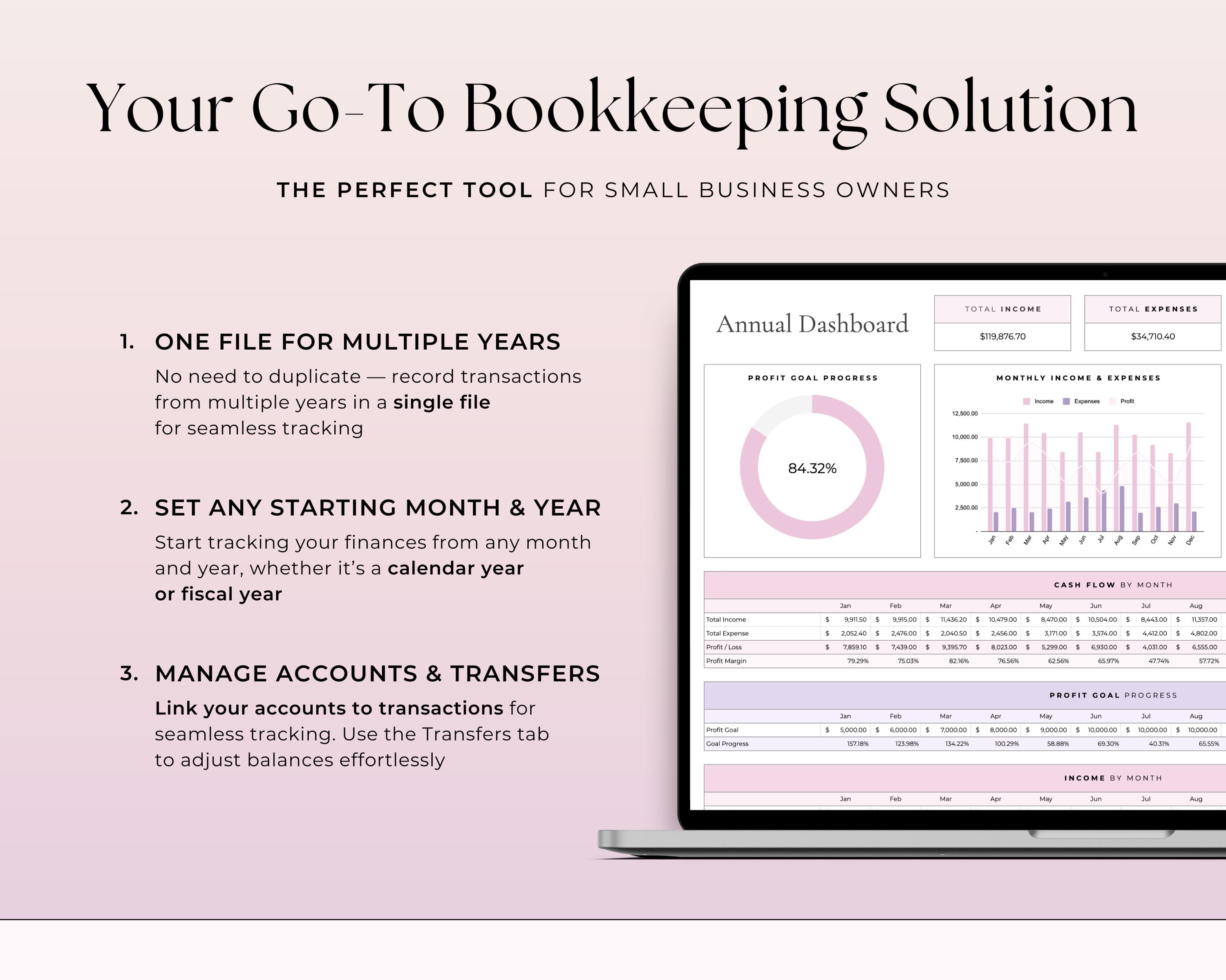 Small Business Bookkeeping Template Google Sheets Bookkeeping ...