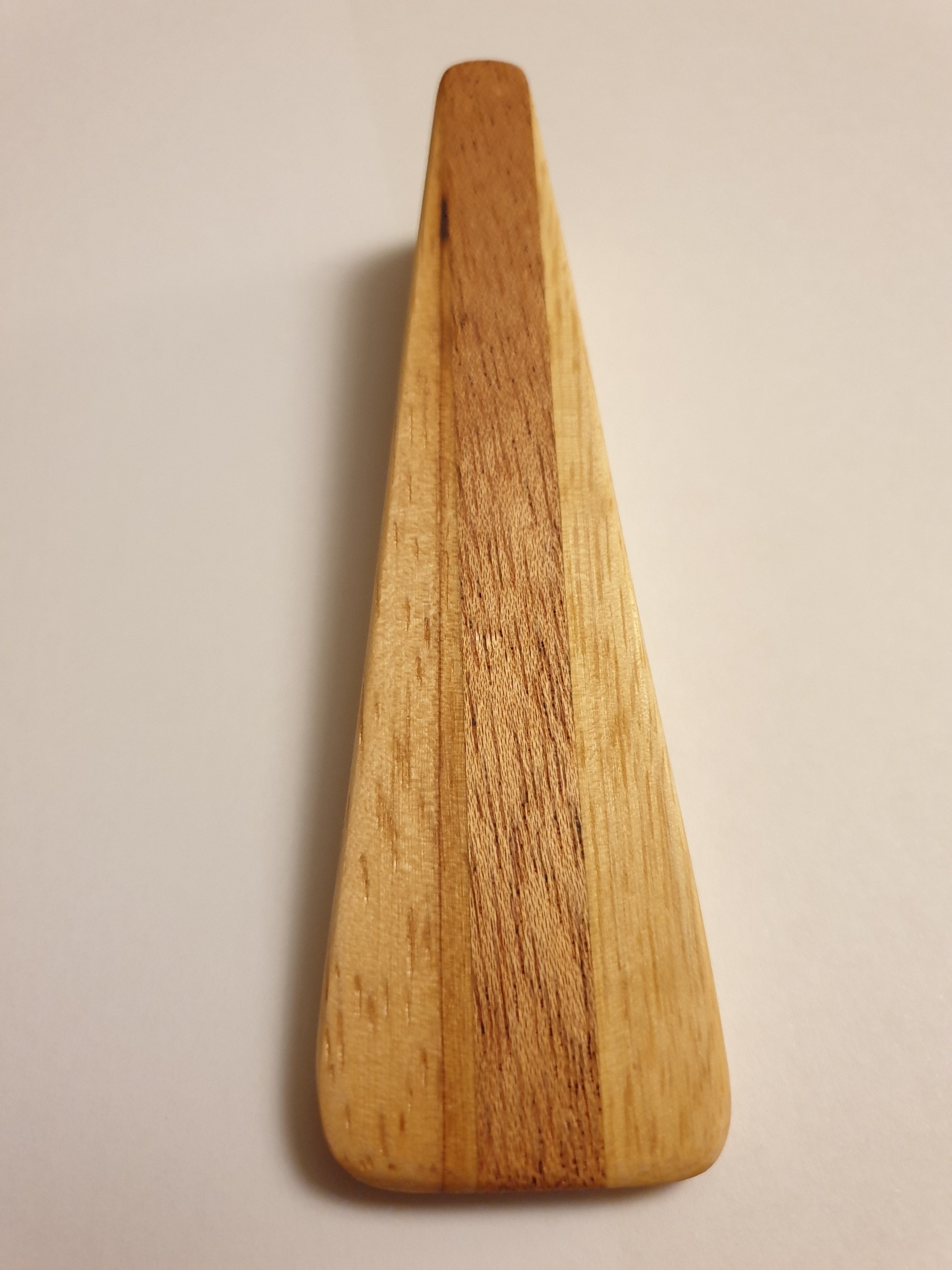 Solid Oak and Mahogany Wooden Door Stop Wedge Stopper 100% Handmade in ...