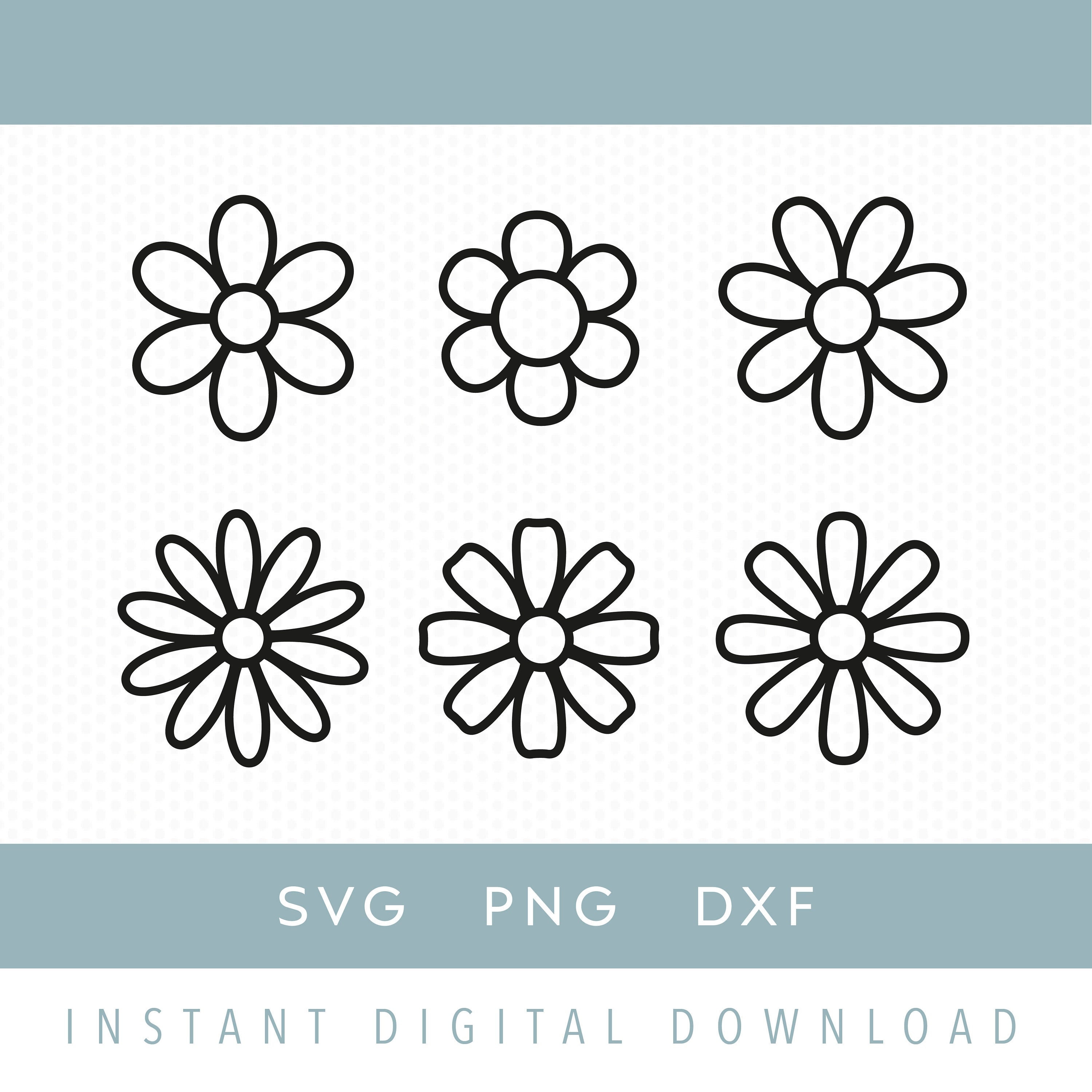 Daisy Outline Png