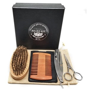 Father's Day Gift, Custom Beard Set, Luxury Gift Set for Men, Gift for ...