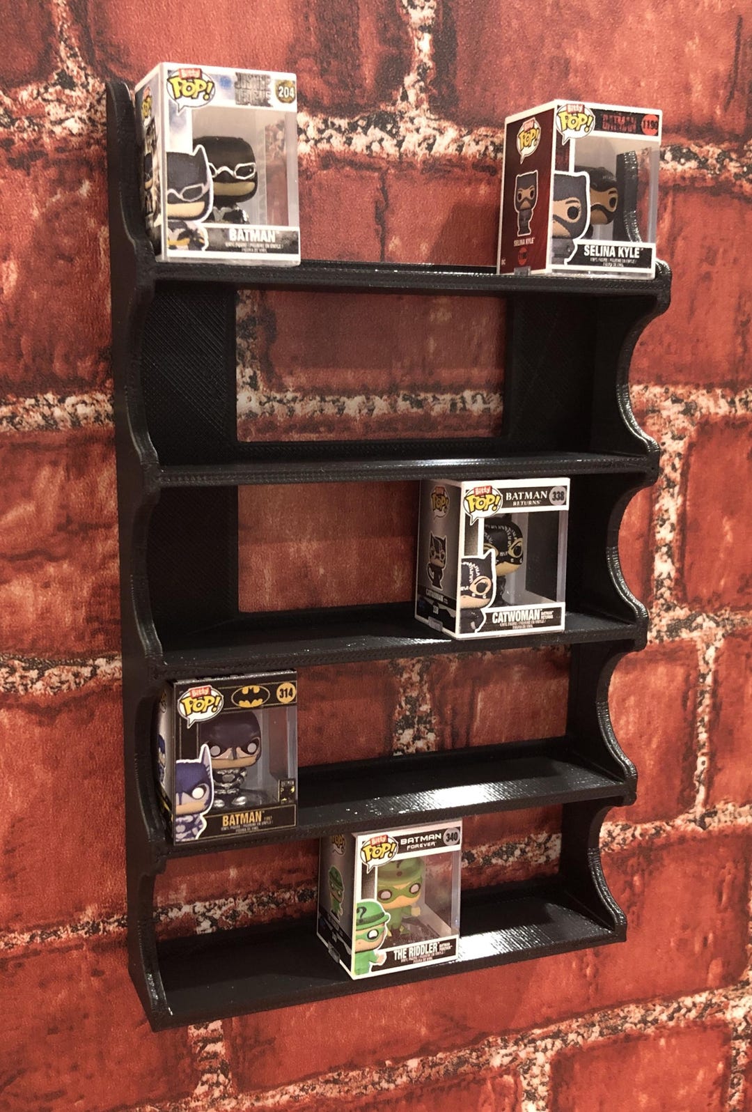 Bitty Pop Holder Wall Mounted Display for Individual Funko Bitty Pops ...
