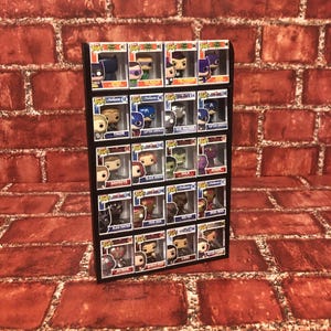 Wall Mounted Display for Individual Funko Bitty Pops - Etsy