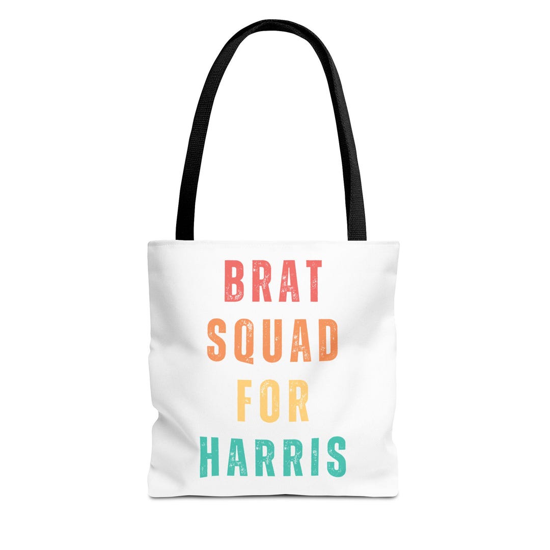 Brats Vote Kamala Harris Tote Bag Brat Squad for Harris Bag Kamala is ...